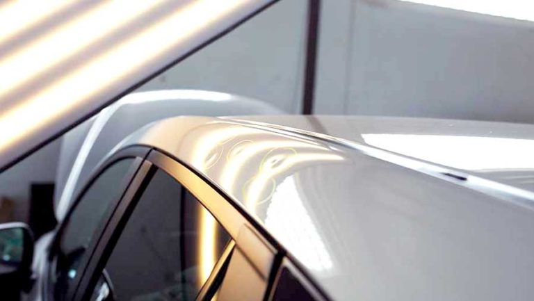 How to repair hail damage on car roof - The Hail Shop USA